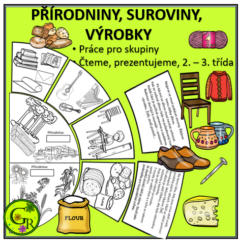 PŘÍRODNINY, SUROVINY A VÝROBKY - Prvouka | UčiteléUčitelům.cz
